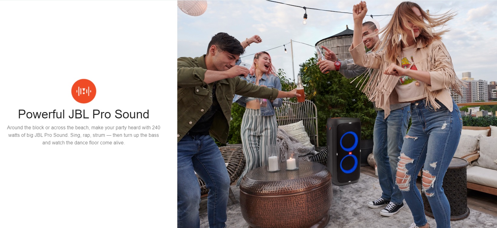 JBL WIRELESS SPEAKER – PARTYBOX 310 – DirectDeals.mu | Online Shopping ...